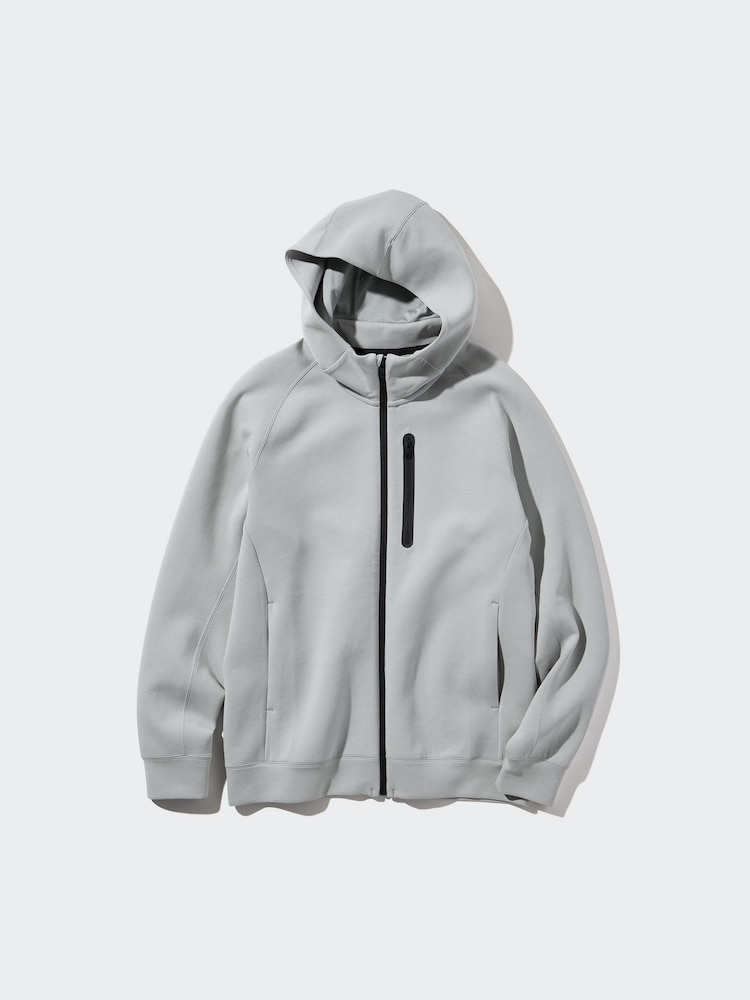 ユニクロ公式 | ドライストレッチスウェットフルジップパーカ