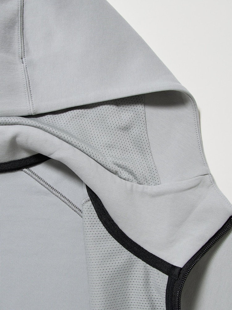 ユニクロ公式 | ドライストレッチスウェットフルジップパーカ