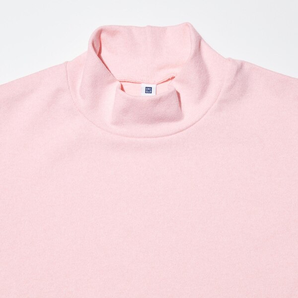 ユニクロ公式 | ソフトフリースハイネックTシャツ（長袖）