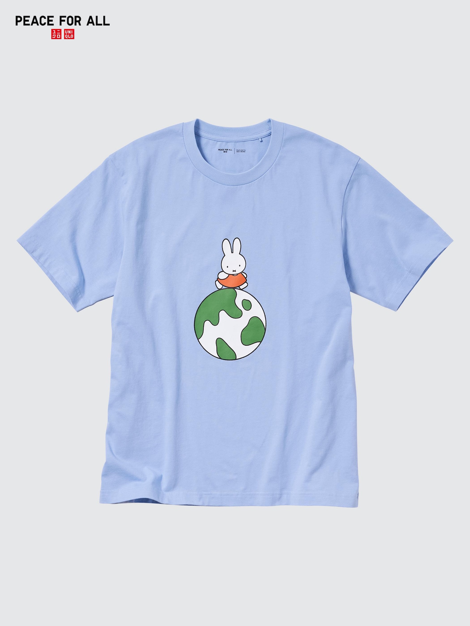 Unisex Peace For All miffy Favorite Things Short Sleeve T-Shirt | UNIQLO ID
