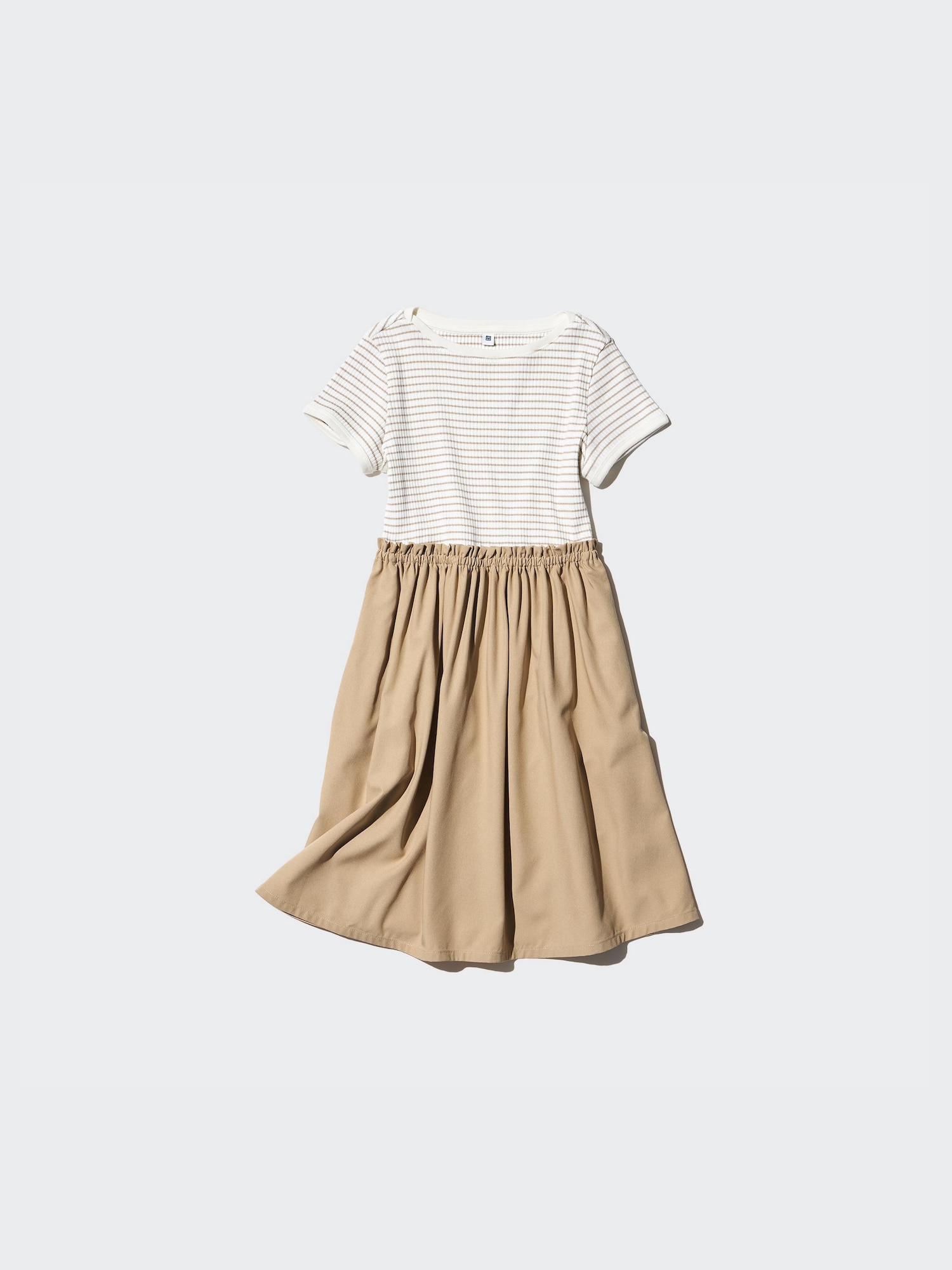 Kids GIRLS Combination Dress | Short Sleeve | UNIQLO ID