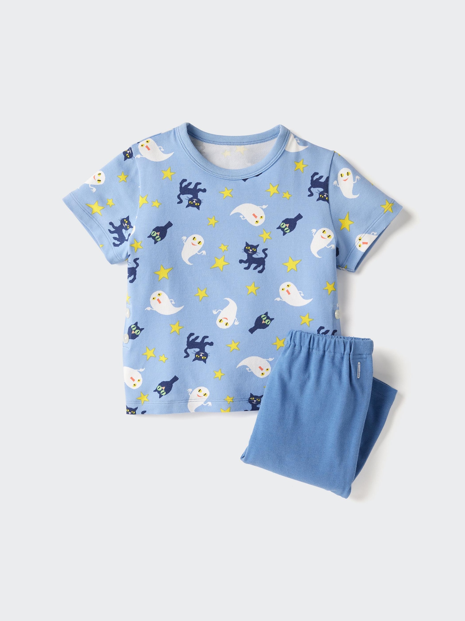 Piyama Dry Picture Book Lengan Pendek Bayi | UNIQLO ID