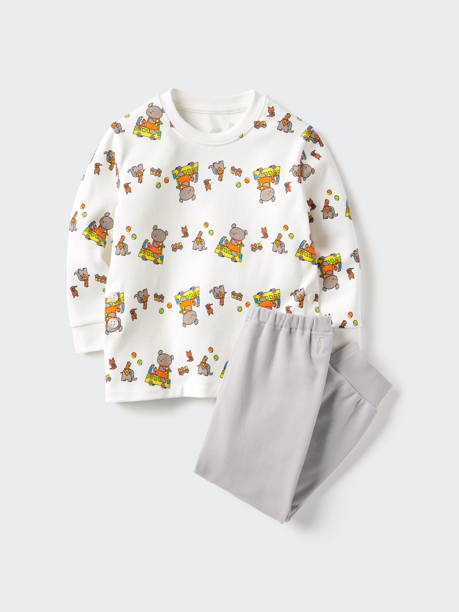 Baby Picture Book Pajamas Long Sleeve | UNIQLO ID