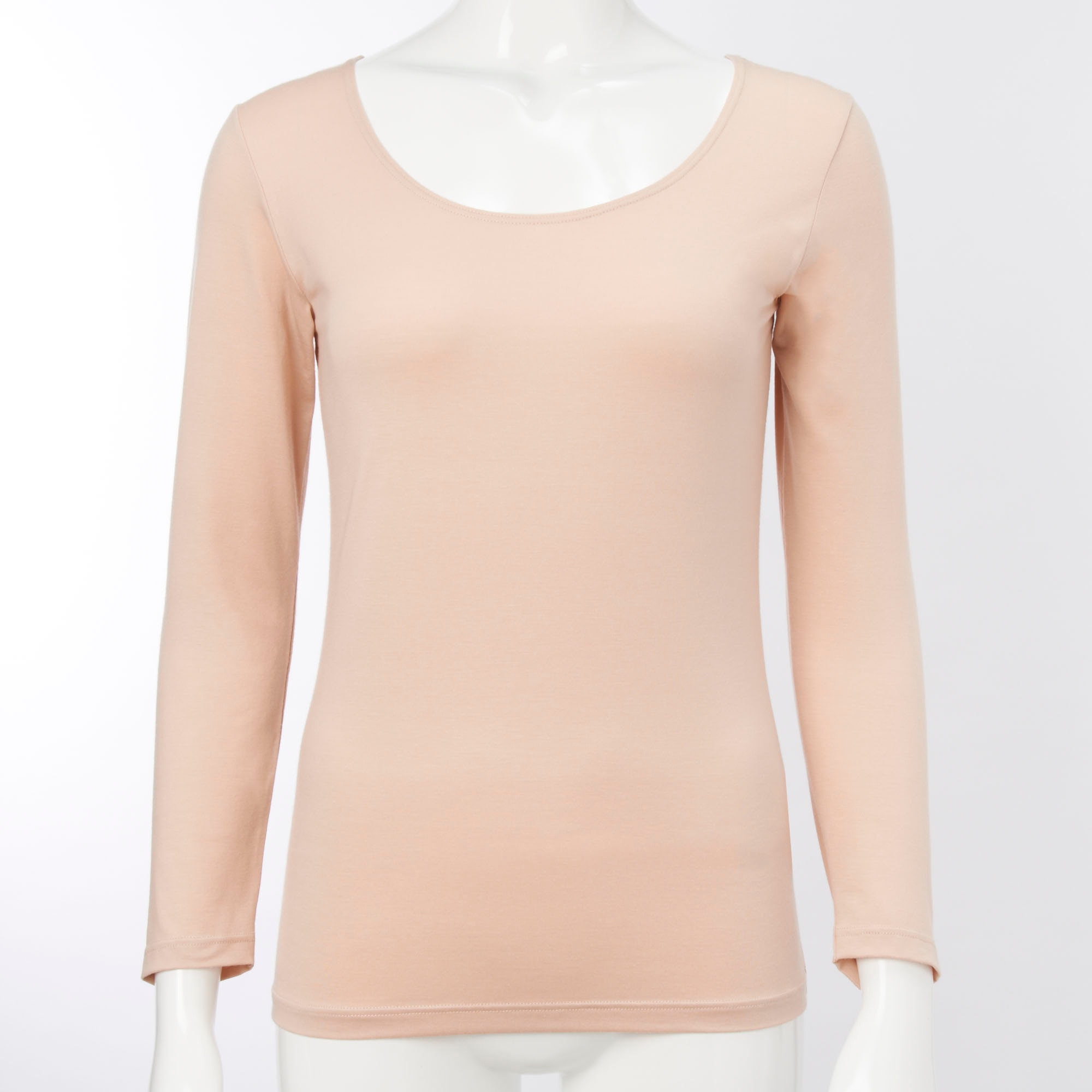 Women Heattech Scoop Neck T Shirt Uniqlo Us