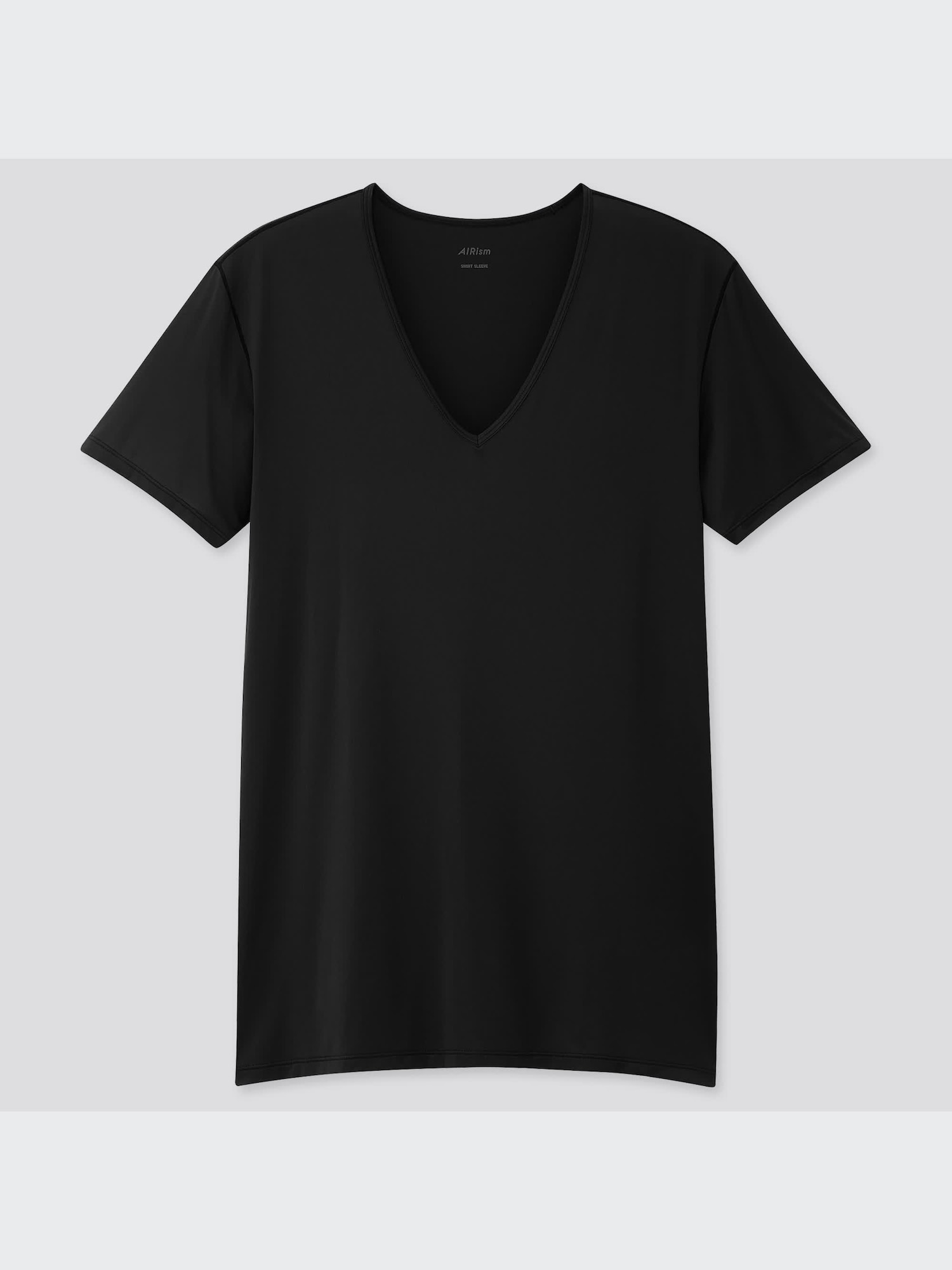 AIRism V-Neck Short-Sleeve T-Shirt | UNIQLO US
