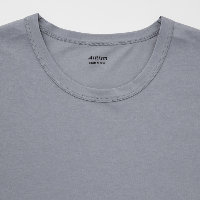 AIRism Cotton Crew Neck Short-Sleeve T-Shirt | UNIQLO US