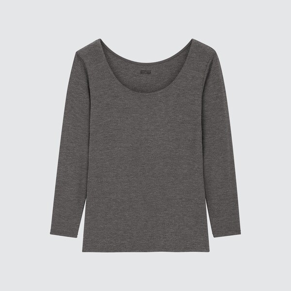 HEATTECH Scoop Neck Long-Sleeve T-Shirt | UNIQLO US