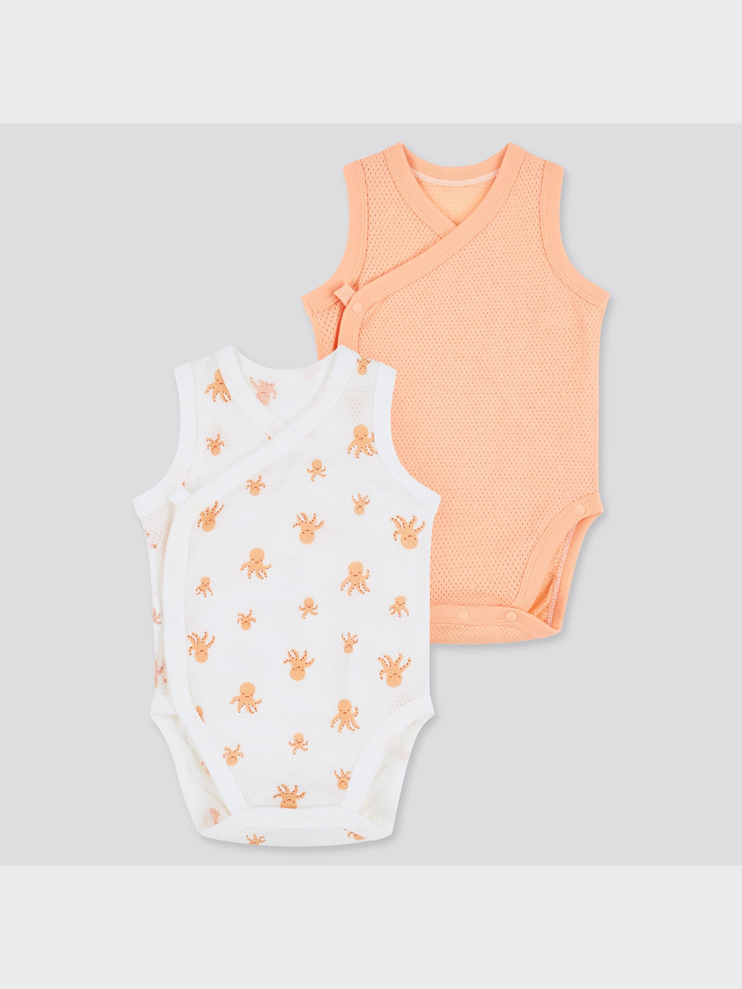 Cotton Mesh Sleeveless Inner Bodysuit (Set of 2) | UNIQLO US