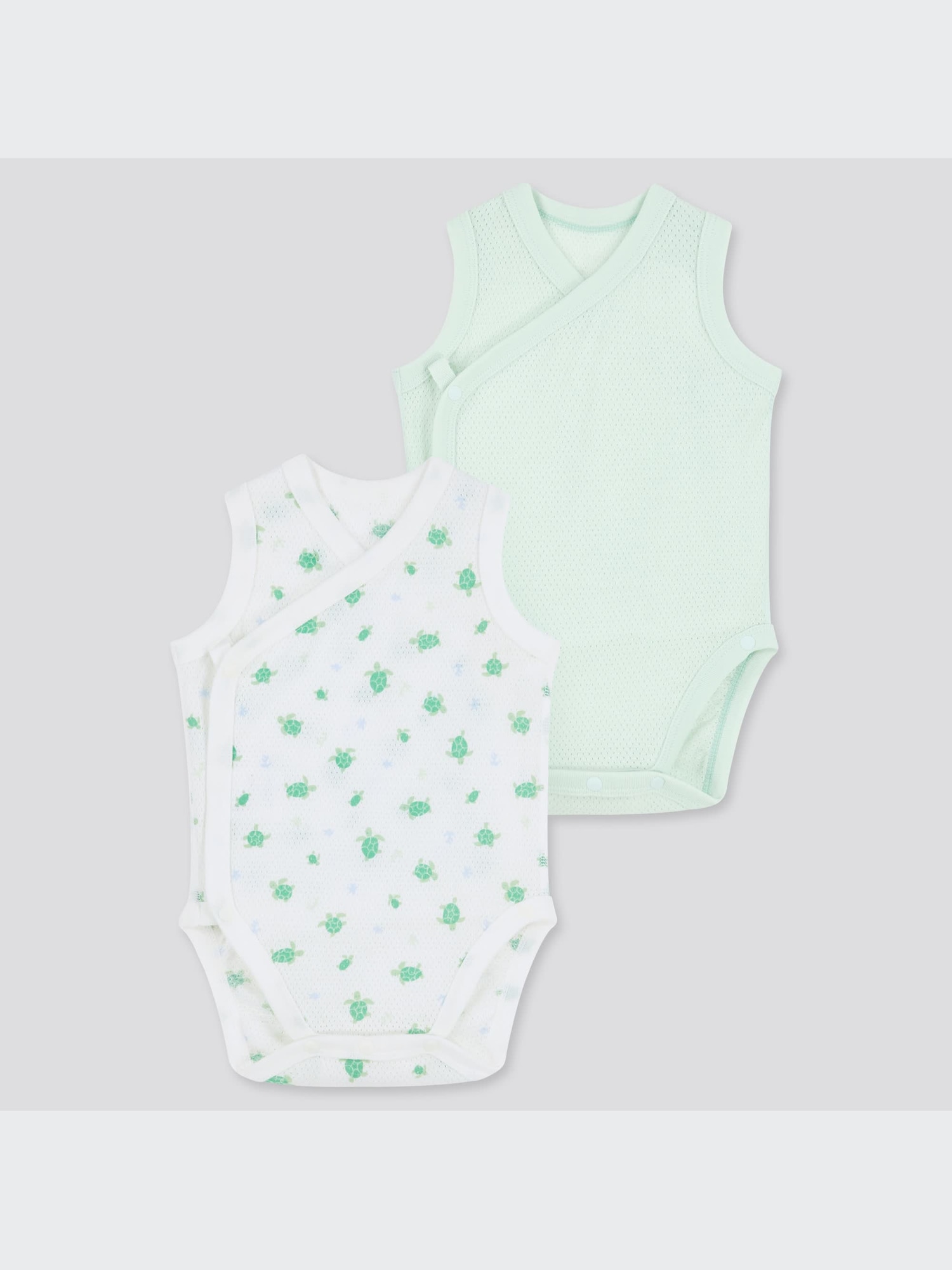 Cotton Mesh Sleeveless Inner Bodysuit (Set of 2) | UNIQLO US