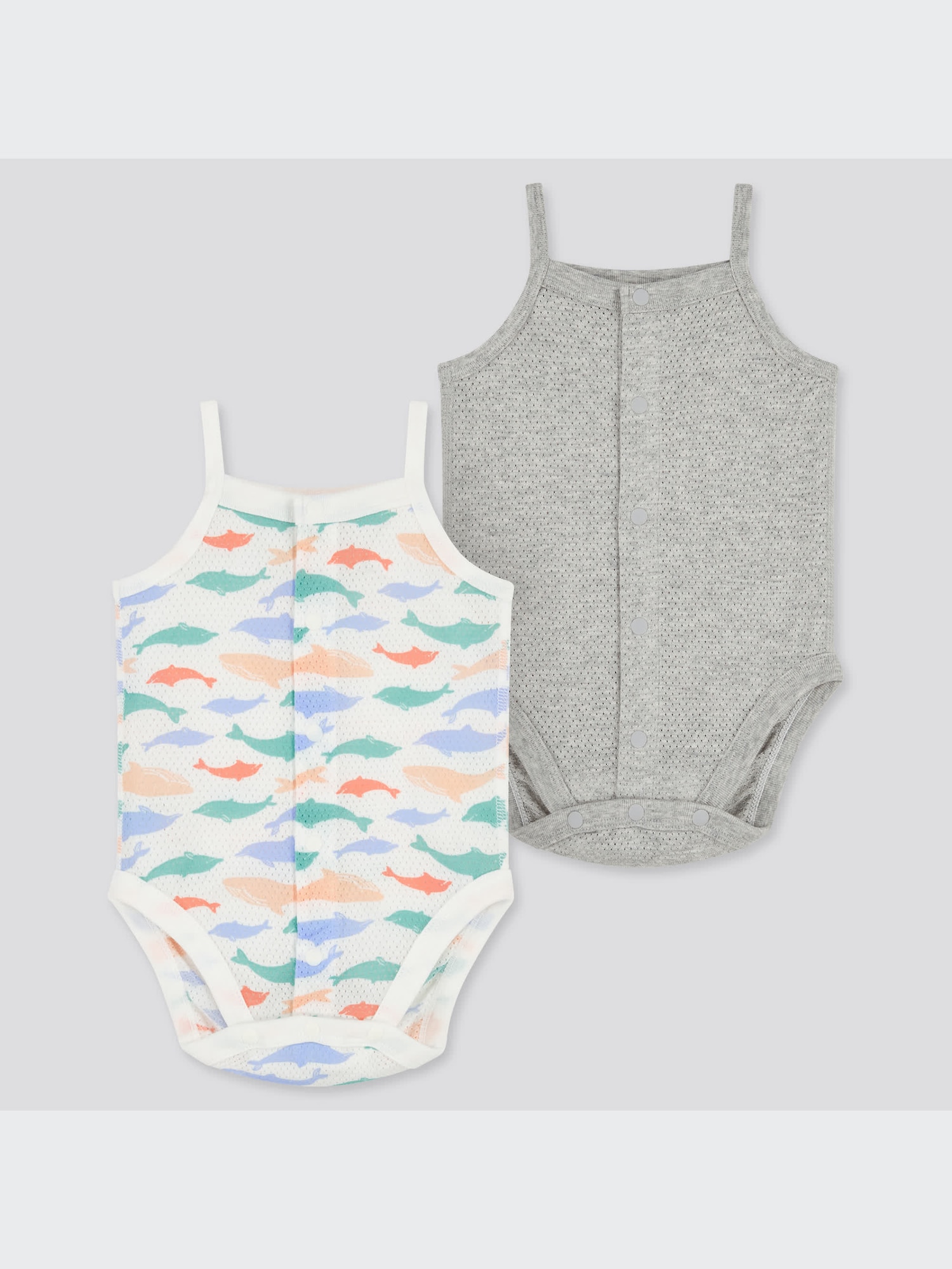 Cotton Mesh Inner Bodysuit (Set of 2) | UNIQLO US