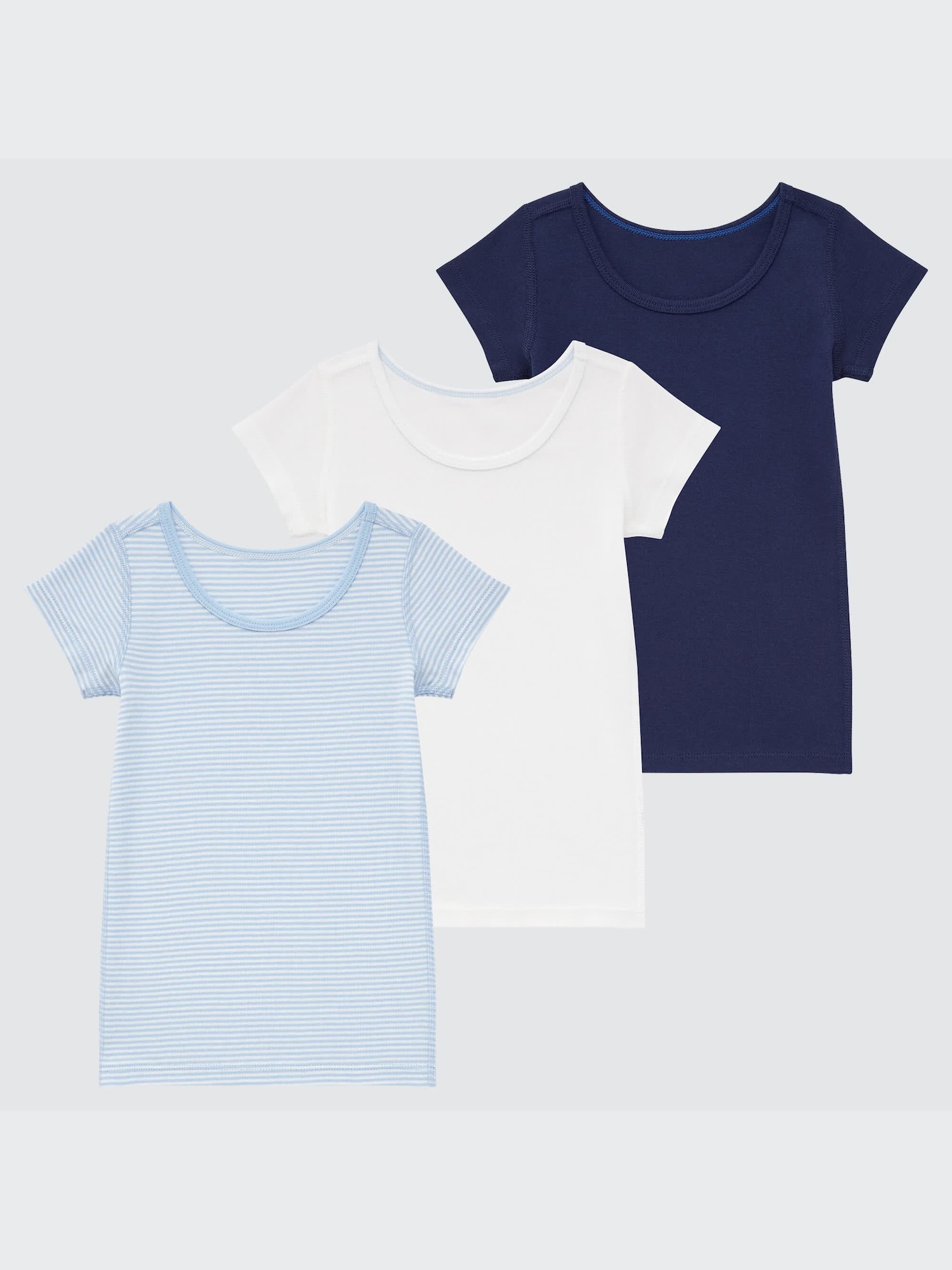 Cotton Inner Short-Sleeve T-Shirt (Set of 3) | UNIQLO US