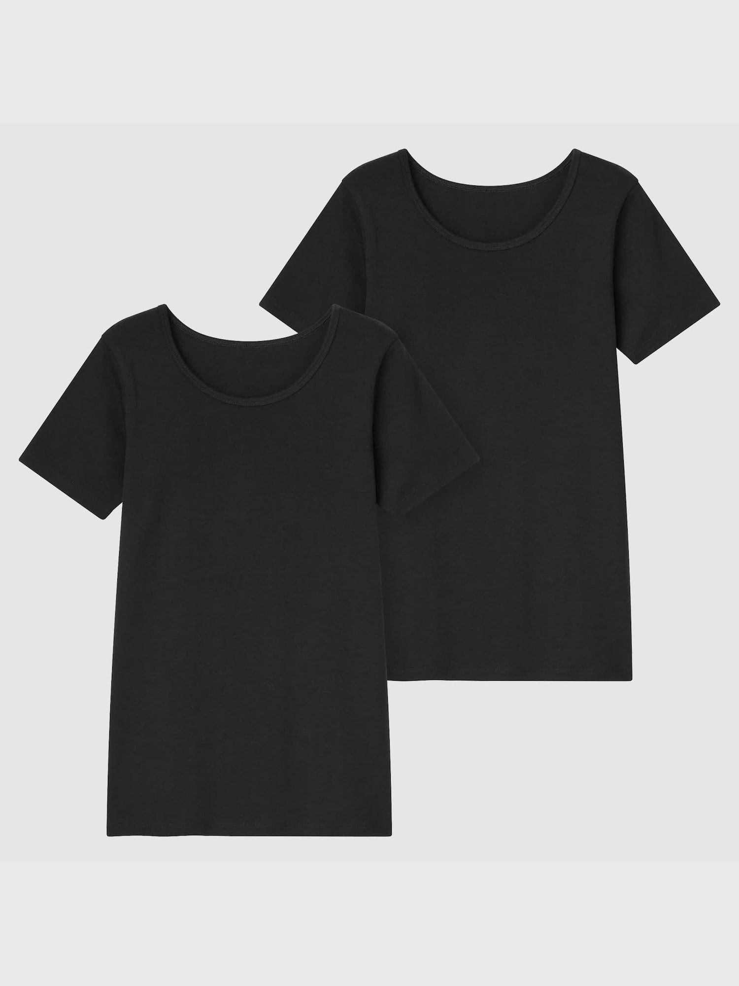 Kids COTTON INNER 2P (SCOOP NECK) | UNIQLO CA