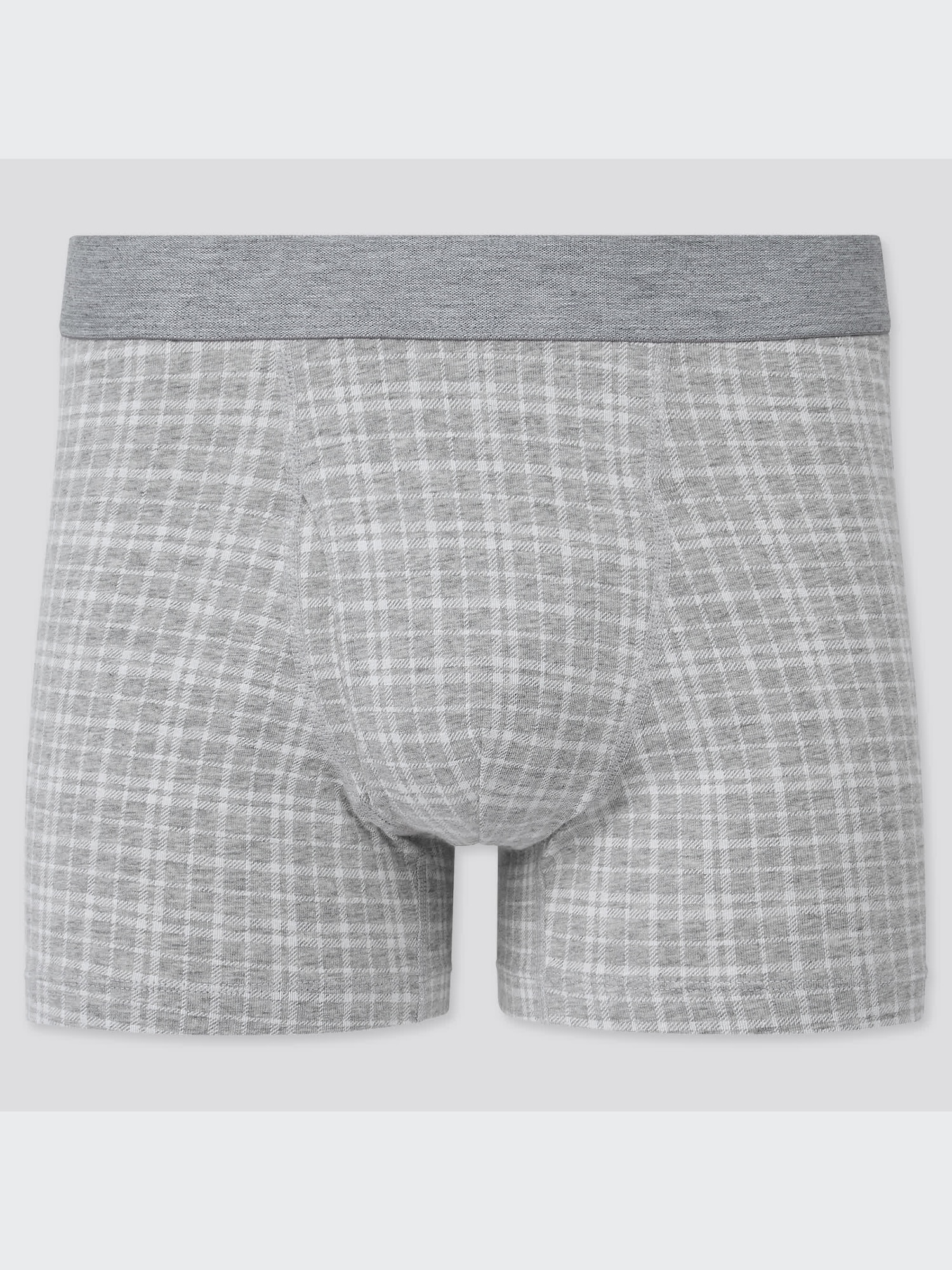 Supima® Cotton Checked Boxer Briefs | UNIQLO US
