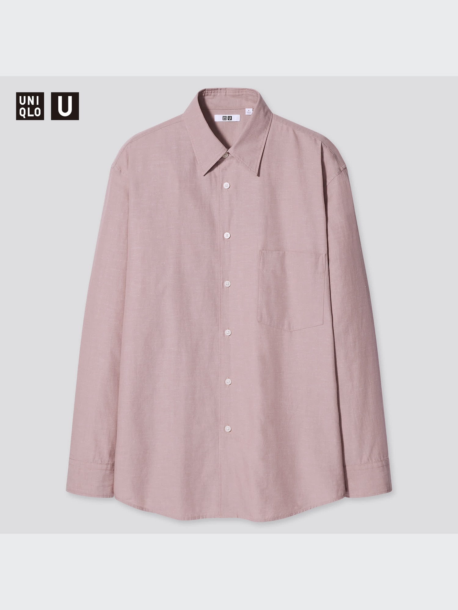 U Relax Fit Long-Sleeve Shirt | UNIQLO US