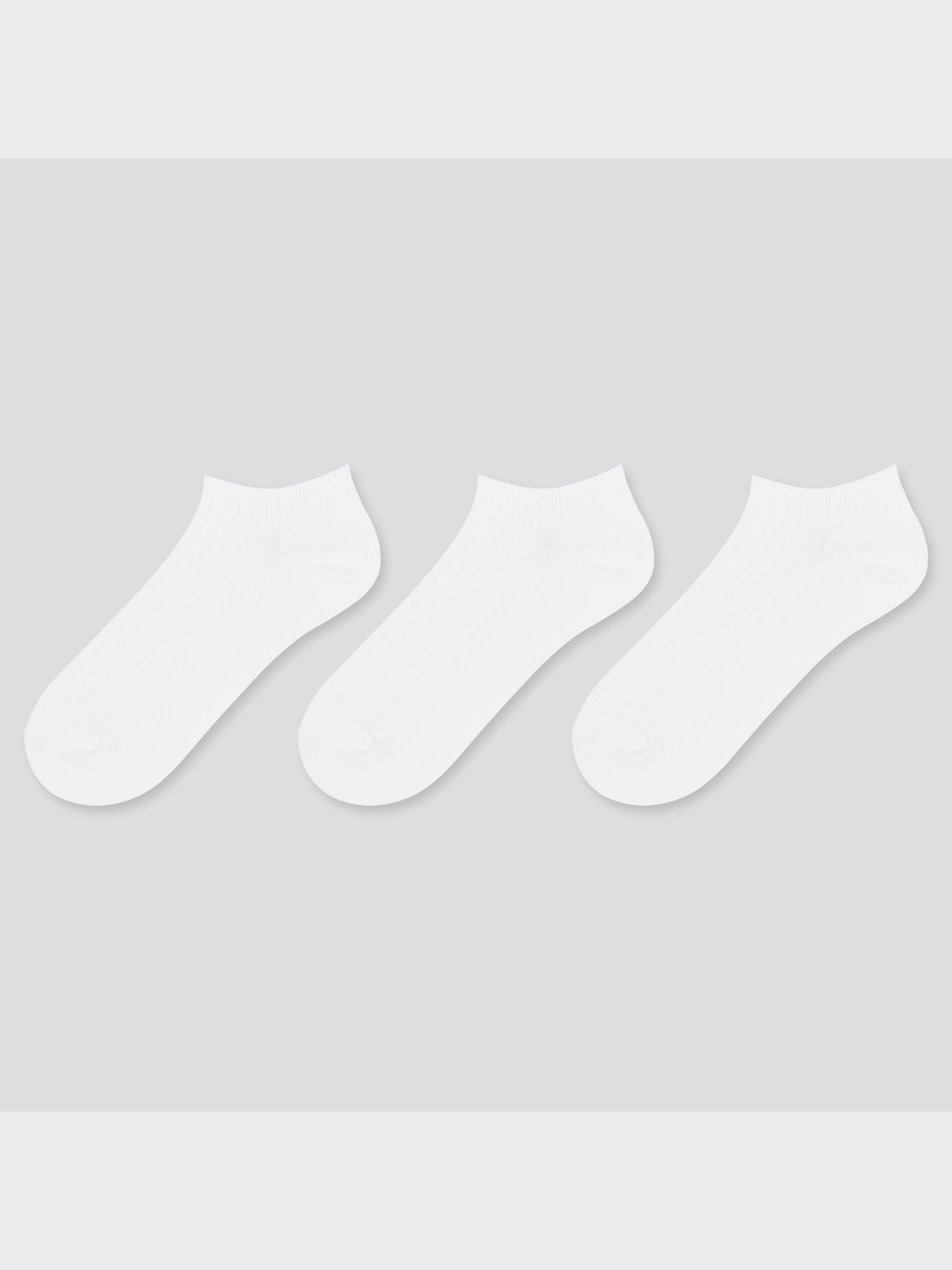 Ribbed Short Socks (3 Pairs) | UNIQLO US
