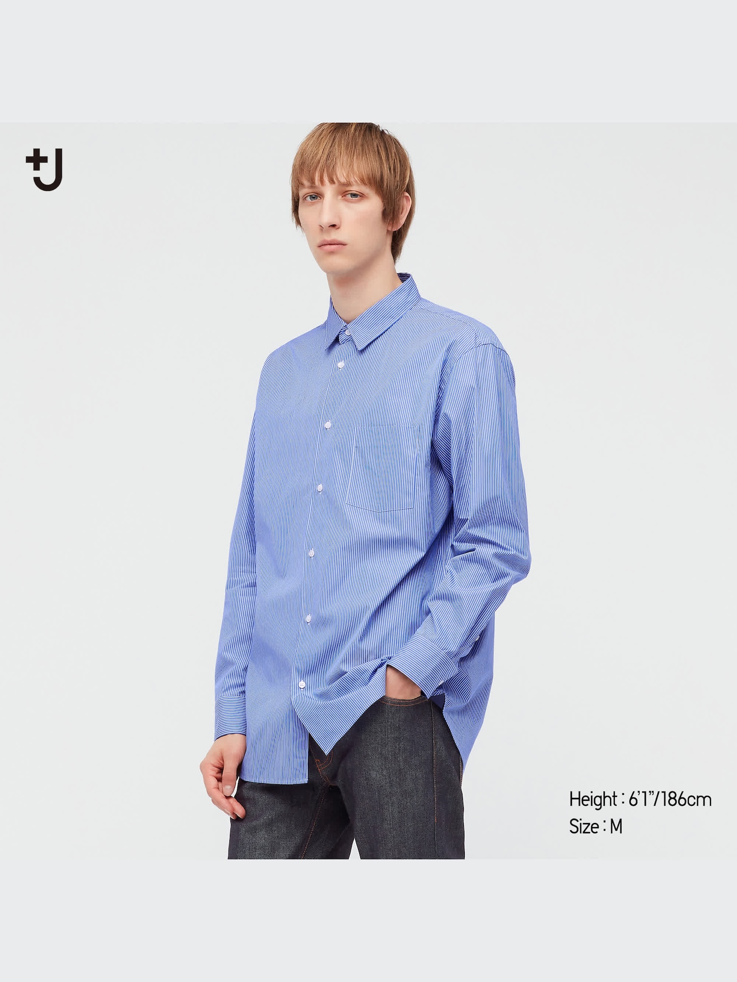 Men's Supima® Cotton Regular-Fit Long-Sleeve Shirt | UNIQLO US