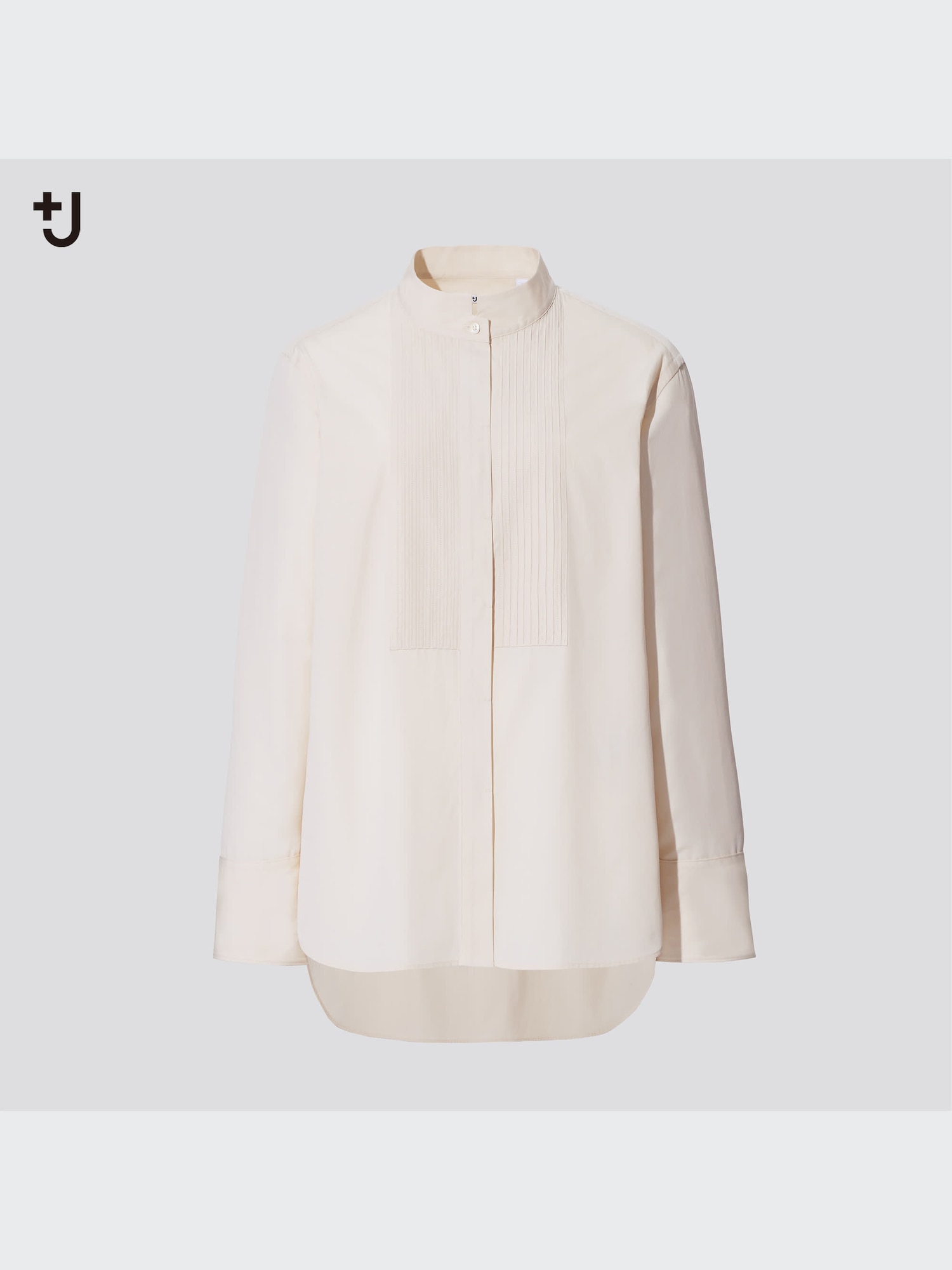 Supima® Cotton Tucked Long-Sleeve Shirt | UNIQLO US