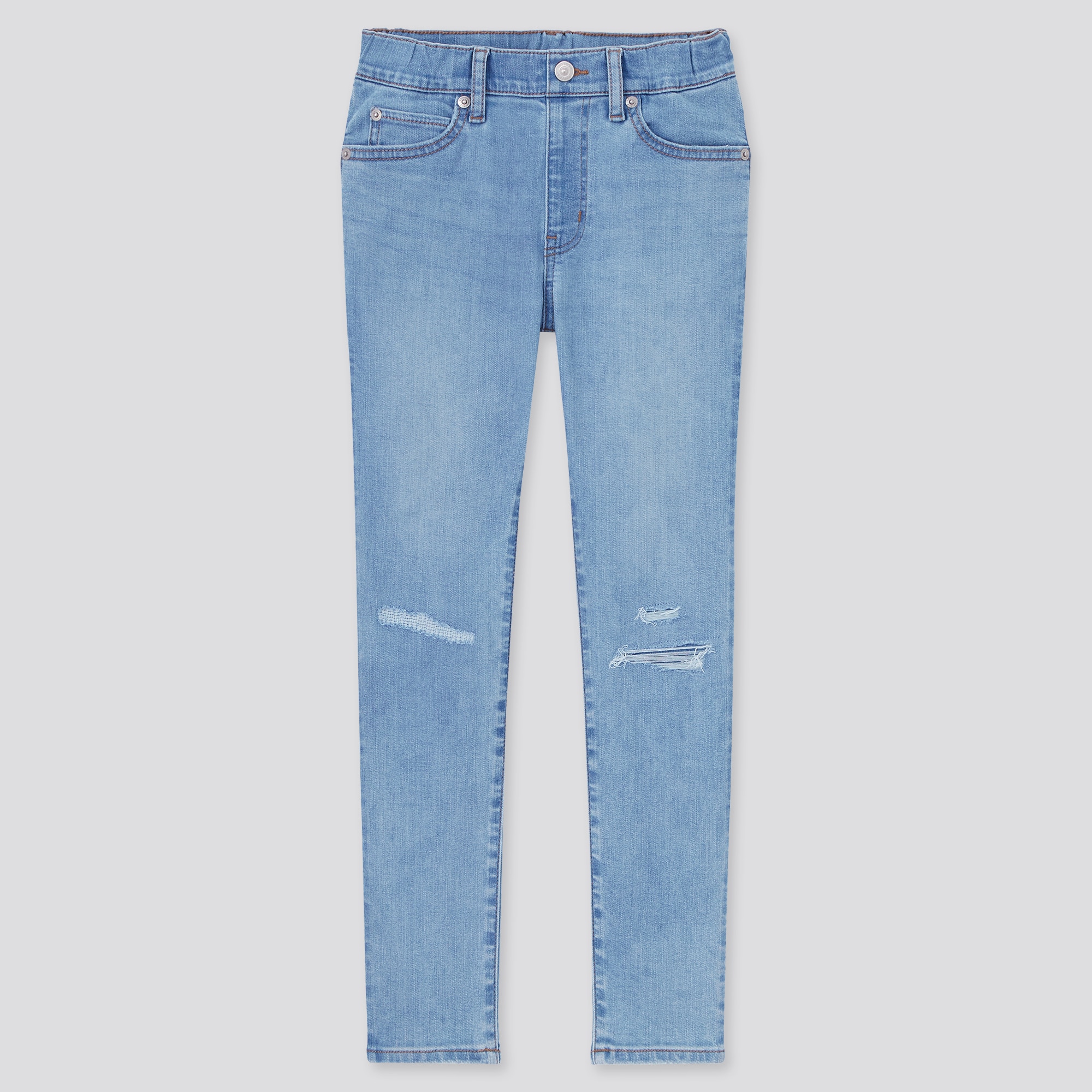 UNIQLO Distressed Ultra Stretch Skinny High-Rise Jeans | StyleHint