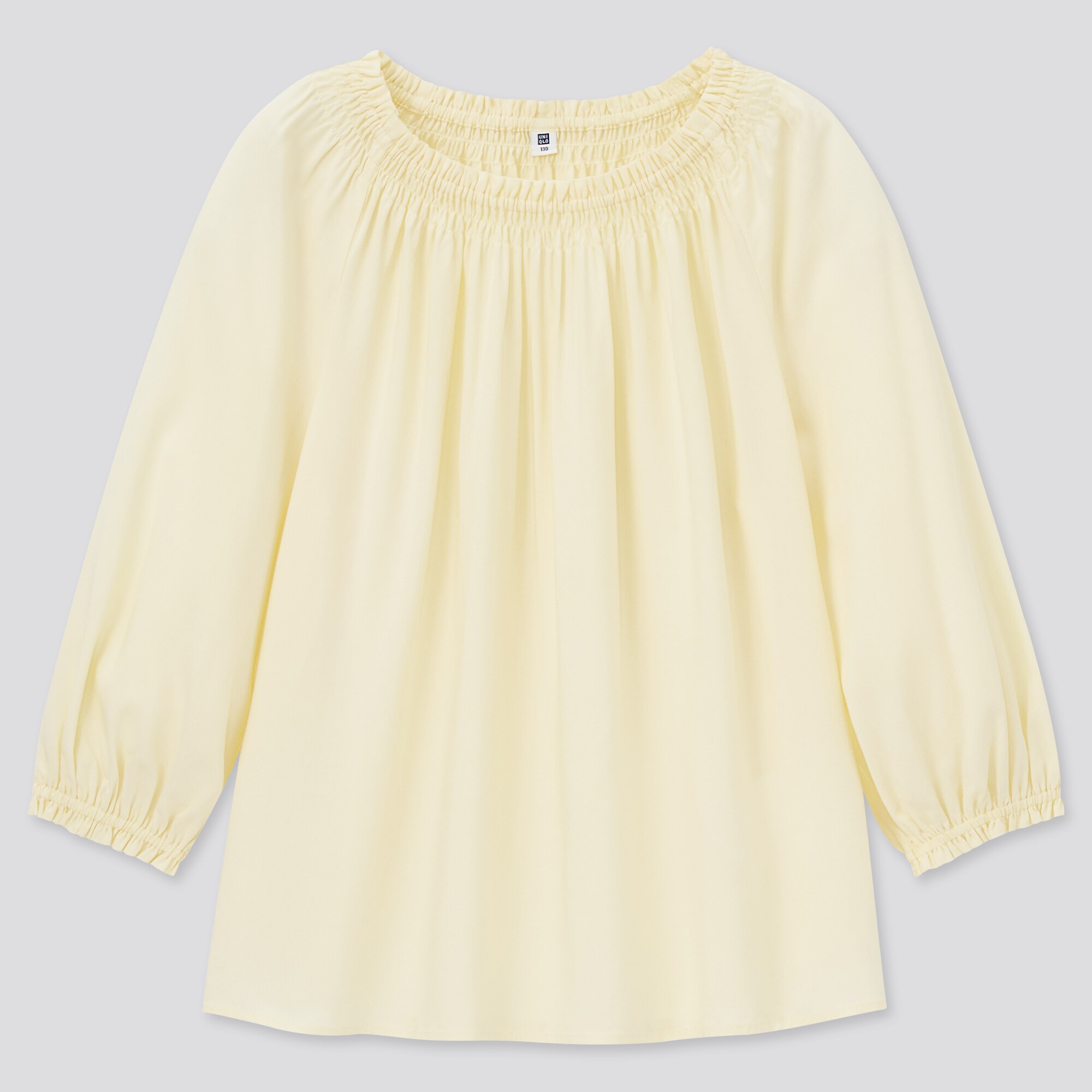 UNIQLO U Cotton Gathered Sleeveless Shirt | StyleHint