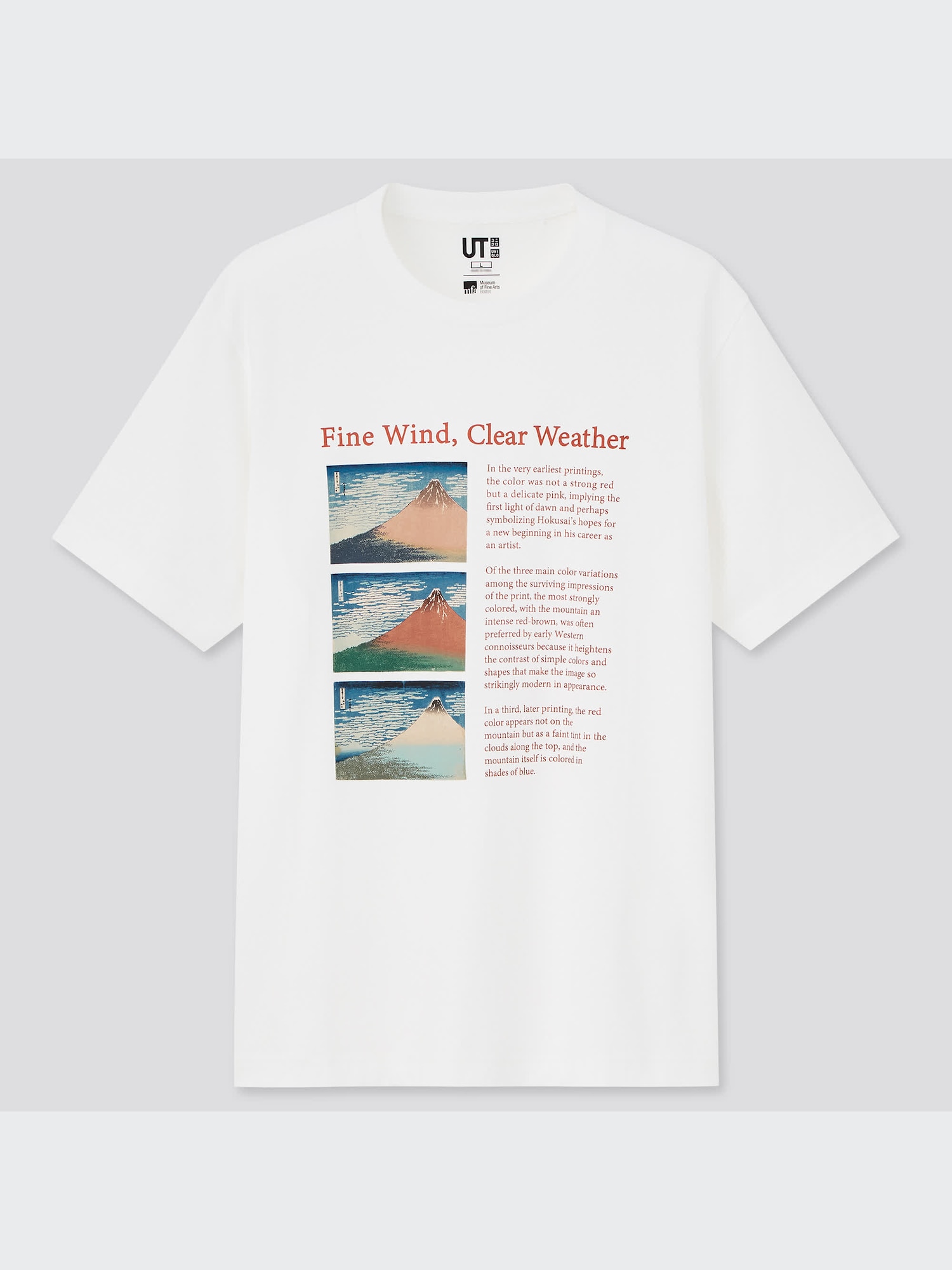 Hokusai Colors UT (Short-Sleeve Graphic T-Shirt) | UNIQLO US