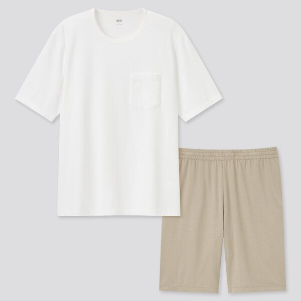 AIRism Cotton Short-Sleeve Lounge Set | UNIQLO US