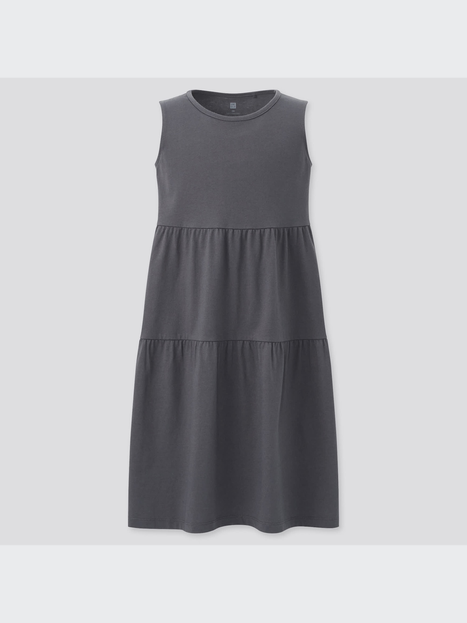 Smooth Cotton Tiered Sleeveless Dress | UNIQLO US