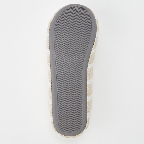 Striped Rubber-Soled Slippers | UNIQLO US