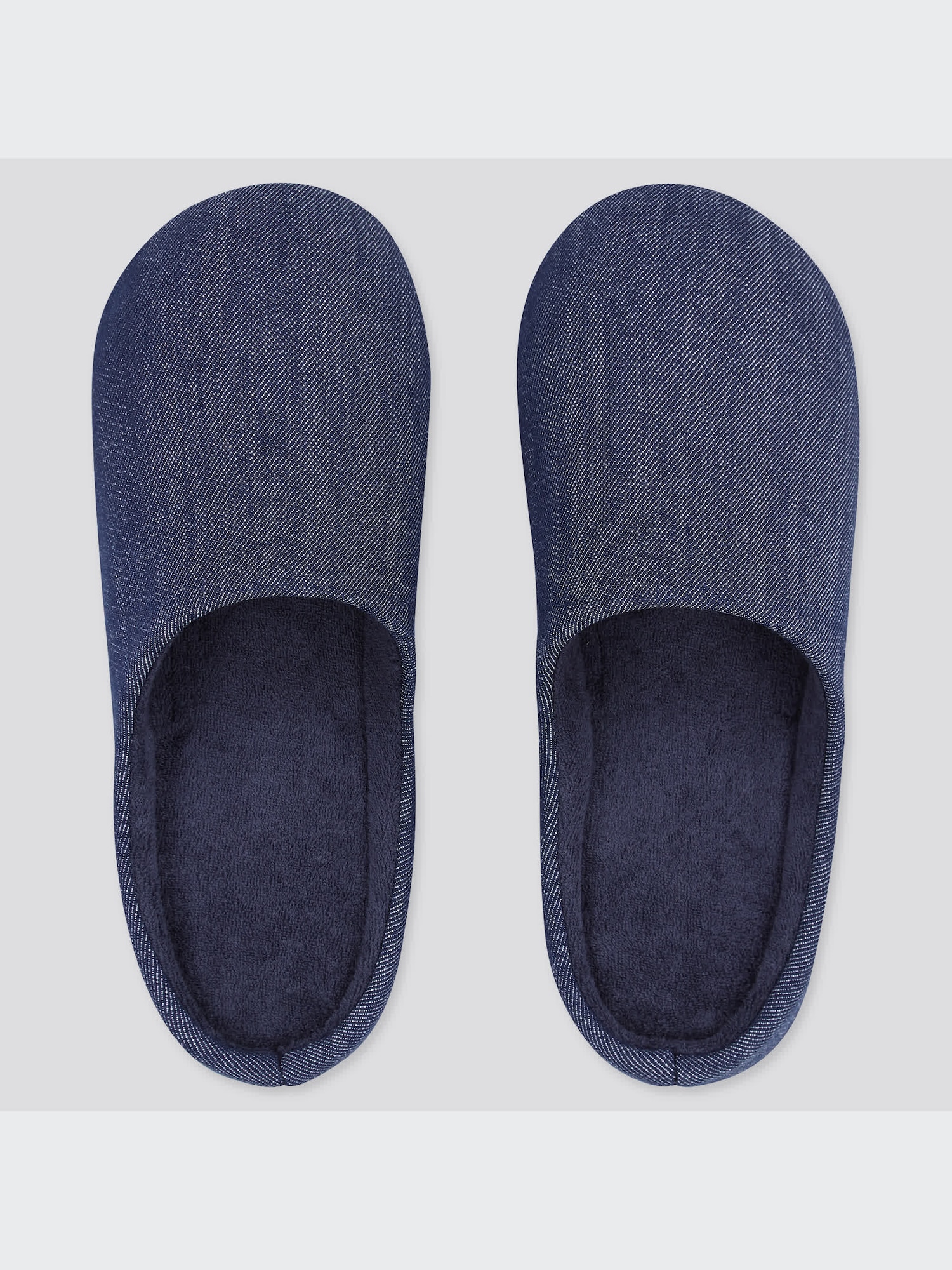 Denim Rubber-Soled Slippers | UNIQLO US