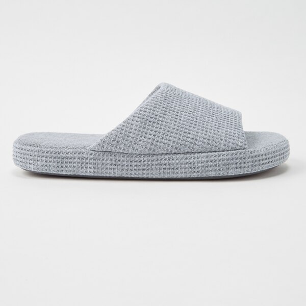 Waffle Open-Toe Slippers | UNIQLO US