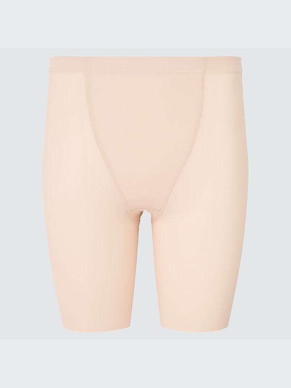 Women's AIRISM BODY SILHOUETTE SHAPER NON-LINED HALF SHORTS | UNIQLO CA