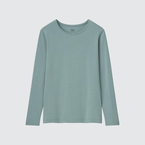 HEATTECH Cotton Crew Neck T-Shirt (Extra Warm) (2021 Edition) | UNIQLO US