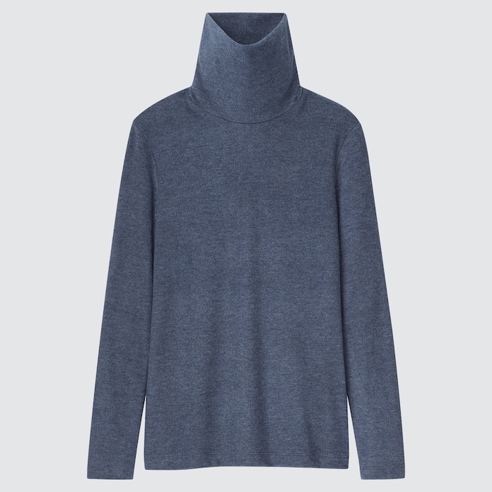 HEATTECH Fleece Turtleneck Long-Sleeve T-Shirt | UNIQLO US