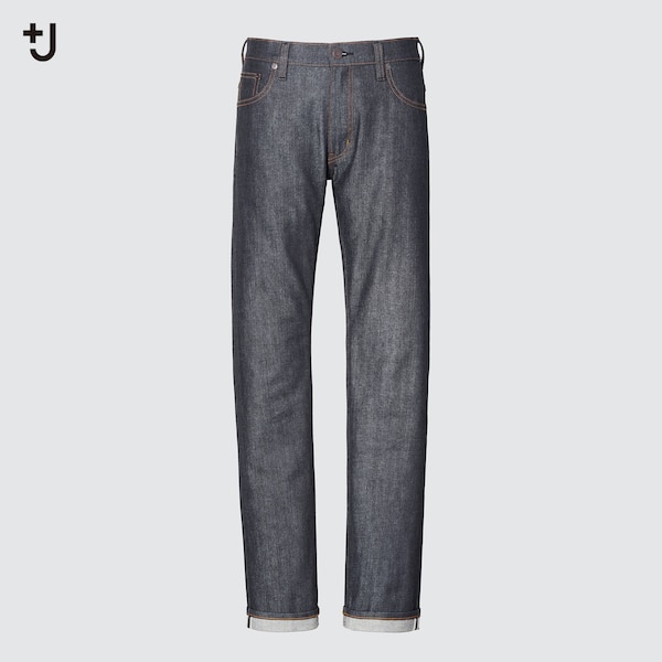 +J Selvedge Slim-Fit Straight Jeans | UNIQLO US