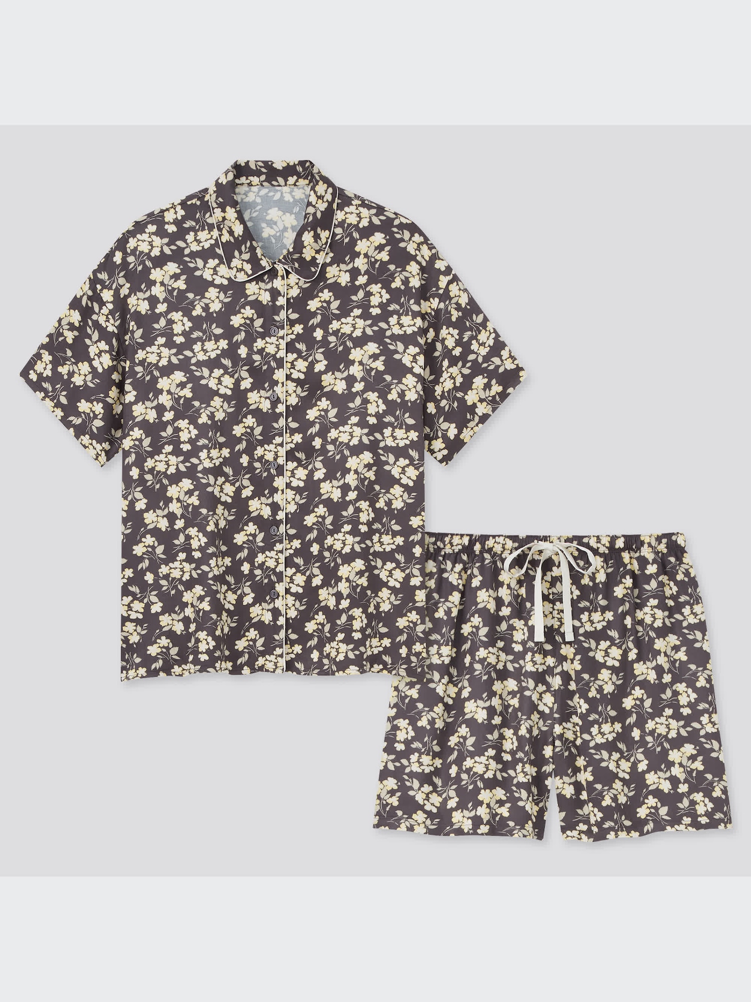 Joy of Print Satin Short-Sleeve Pajamas | UNIQLO US