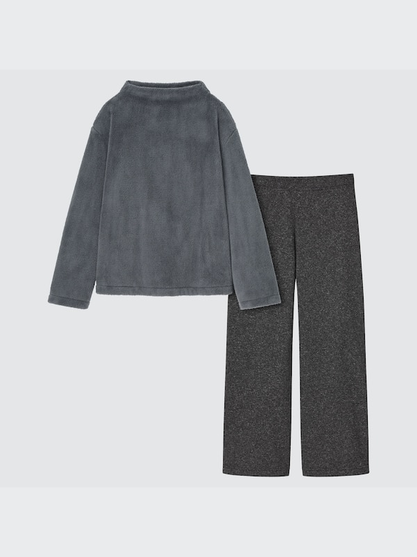 Fluffy Fleece Long-Sleeve Set | UNIQLO US