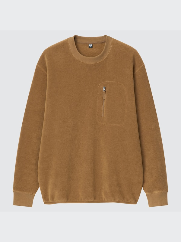 Men's Fleece Long-Sleeve Pullover | UNIQLO US