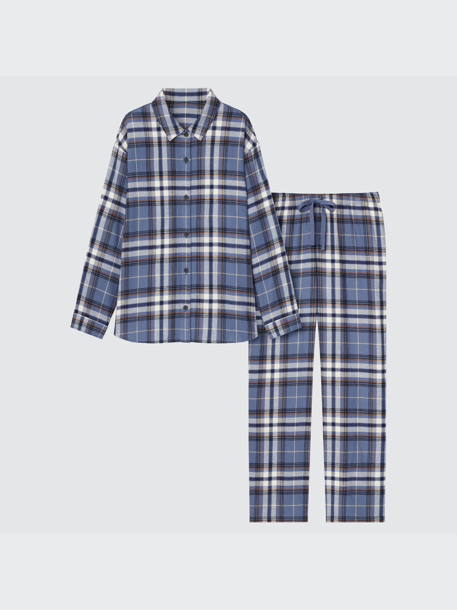 Women's Flannel Long-Sleeve Pajamas | UNIQLO US