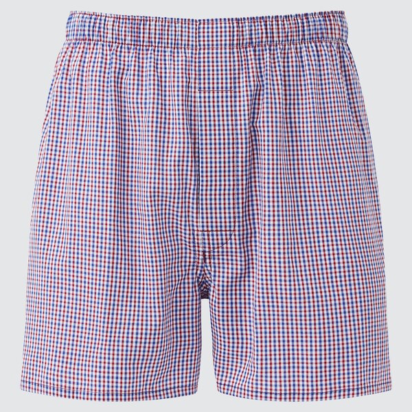 Woven Checked Boxers | UNIQLO US