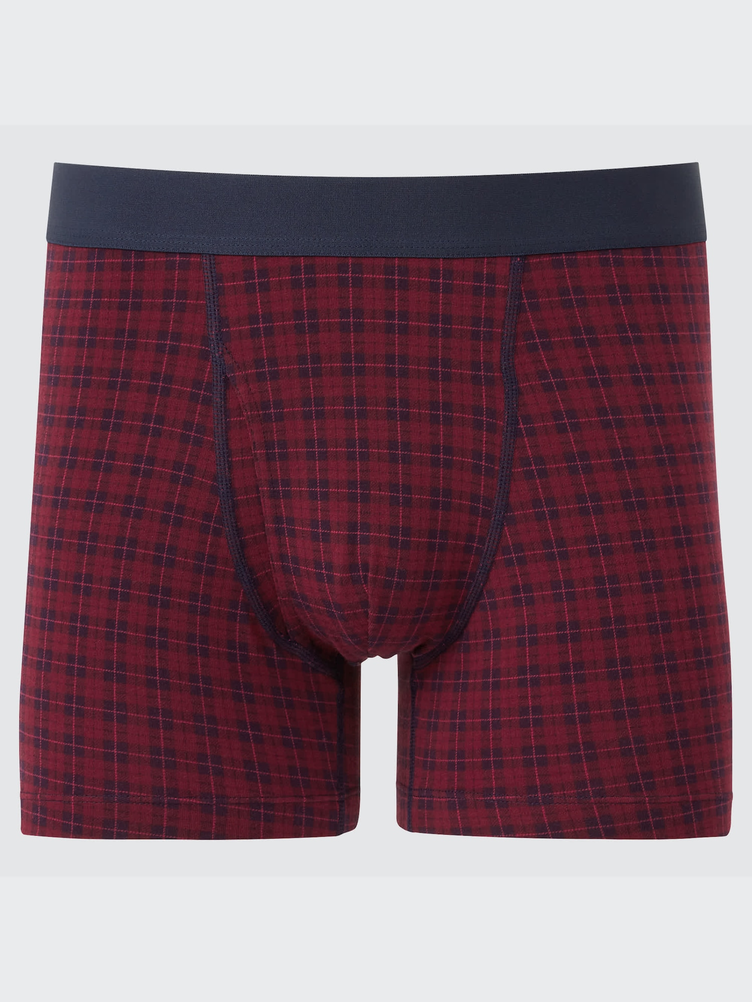 Supima® Cotton Checked Boxer Briefs | UNIQLO US