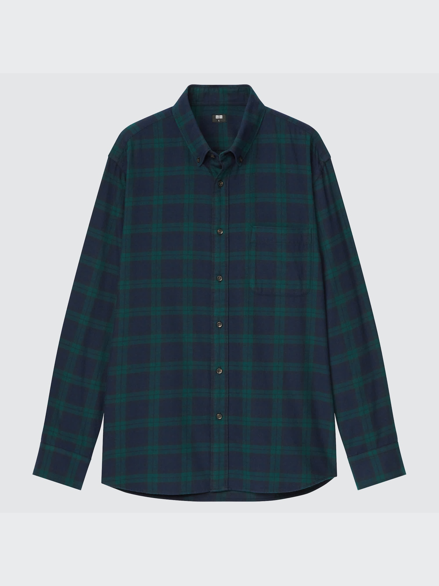 Flannel Plaid Long-Sleeve Shirt | UNIQLO US