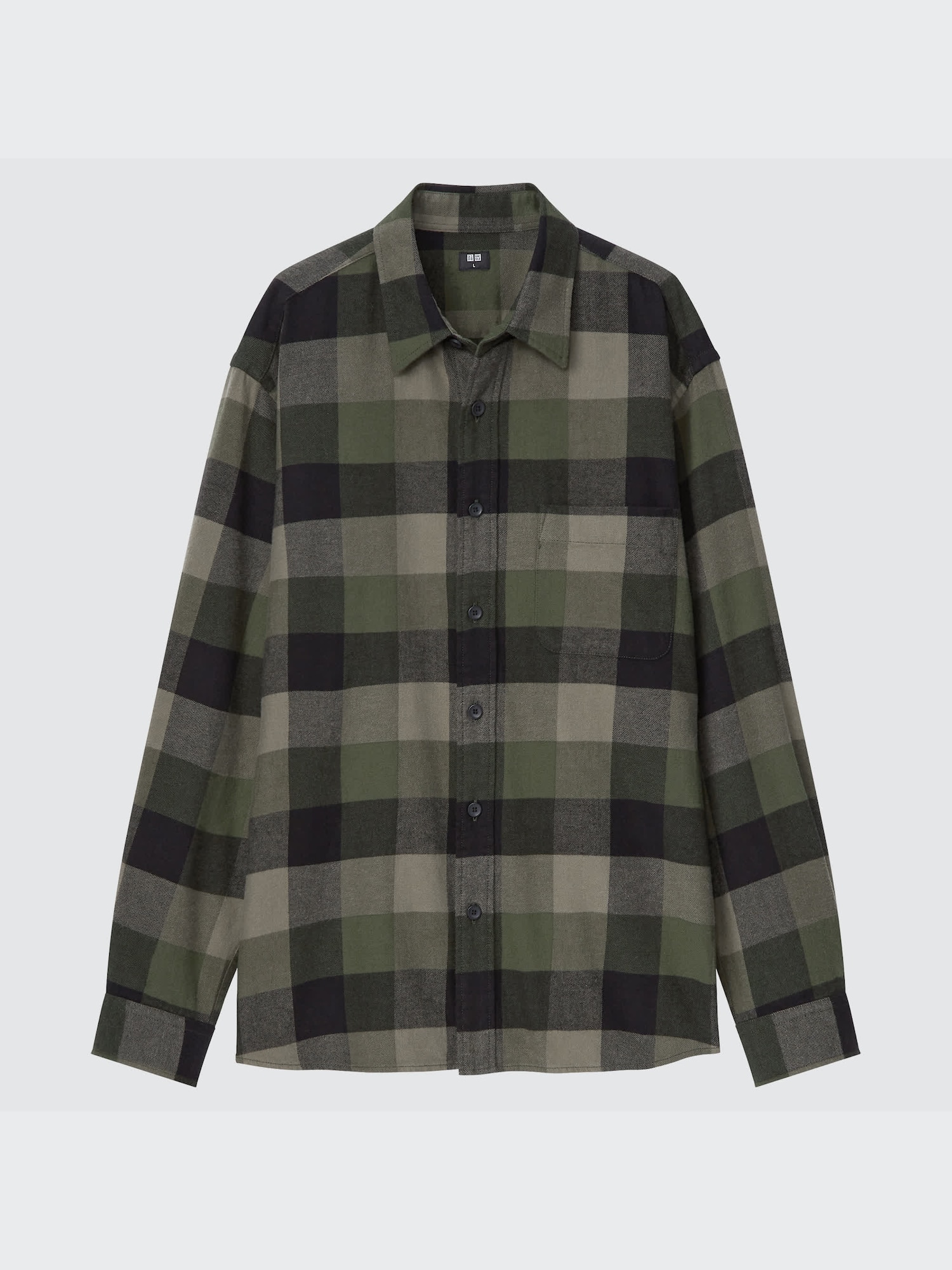 Flannel Plaid Long-Sleeve Shirt | UNIQLO US