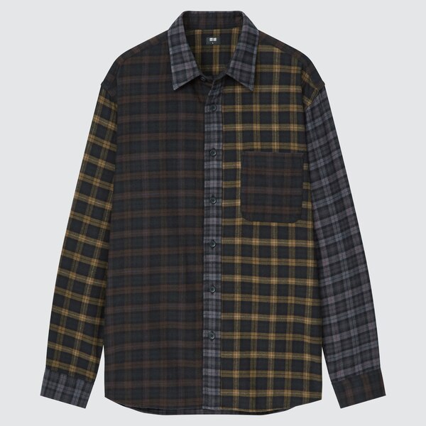 Flannel Plaid Long-Sleeve Shirt | UNIQLO US