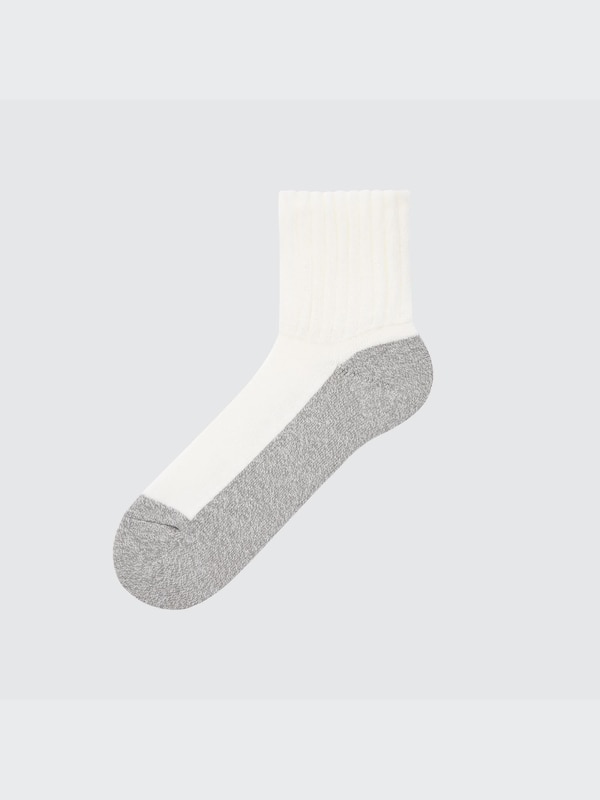 HEATTECH Sinker Pile Half Socks | UNIQLO US