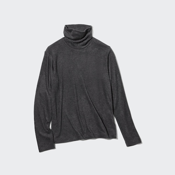 HEATTECH Fleece Turtleneck Long-Sleeve T-Shirt | UNIQLO US