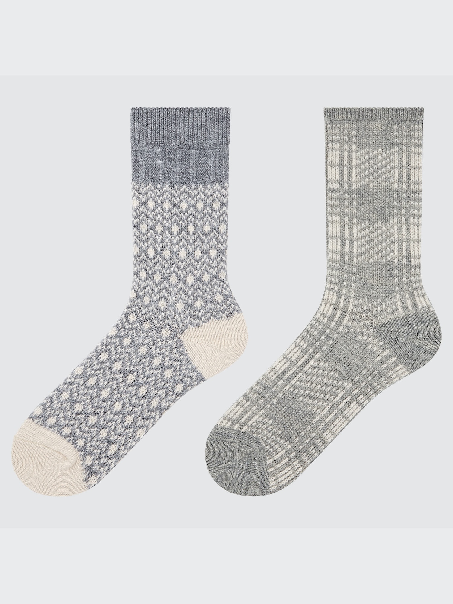 HEATTECH Fair Isle Socks (2 Pairs) | UNIQLO US
