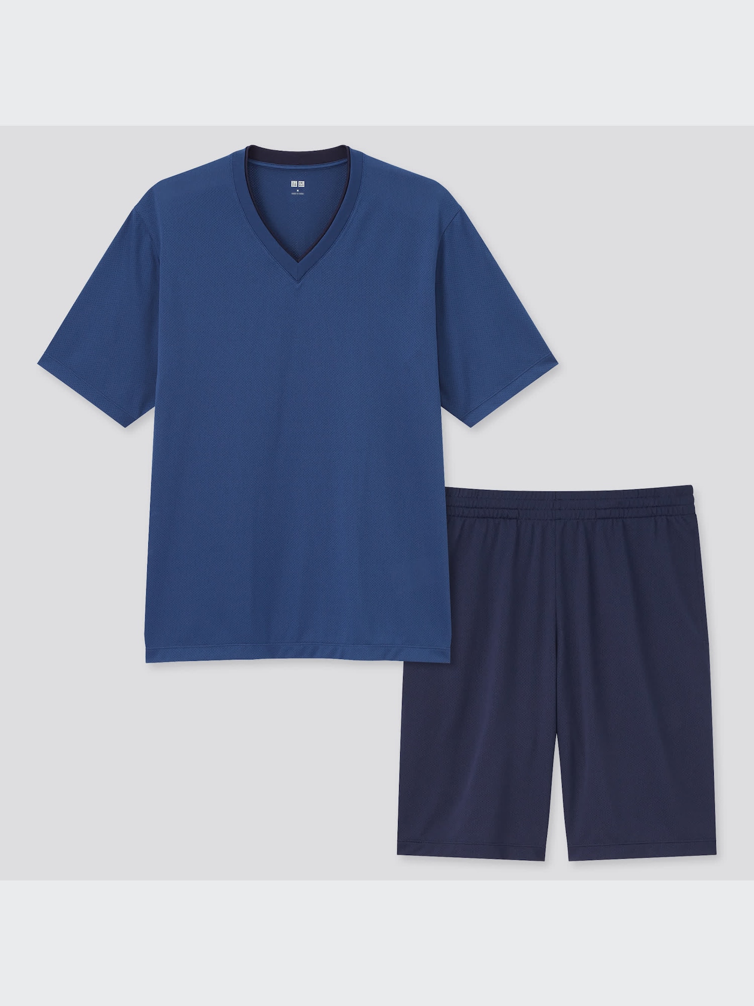 ENSEMBLE AIRISM EN MAILLE FILET COL V pour Homme | UNIQLO CA