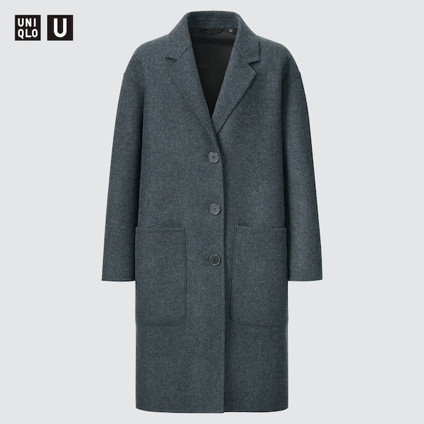 U Wool-Blend Tailored Coat | UNIQLO US