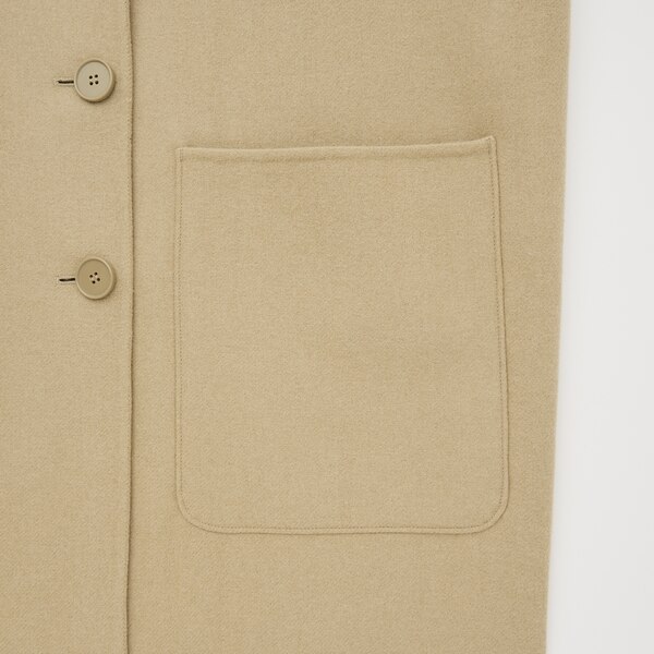 U Wool-Blend Tailored Coat | UNIQLO US