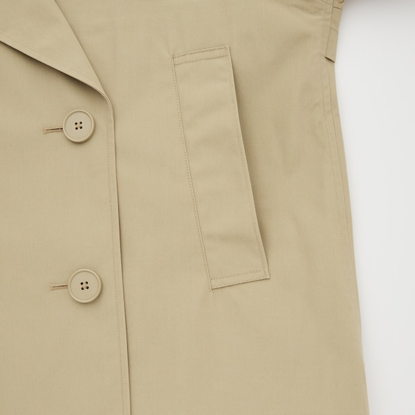 U BLOCKTECH Short Trench Coat | UNIQLO US