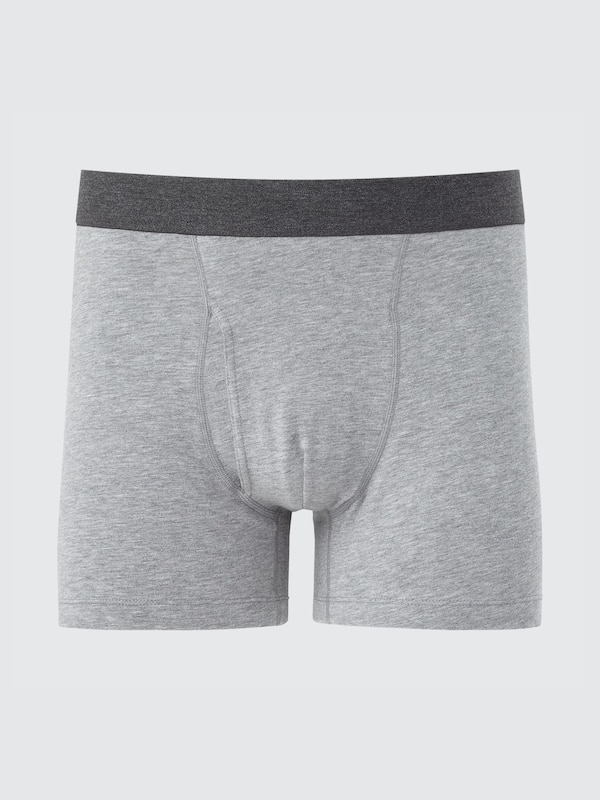 Men's SUPIMA COTTON BOXER BRIEFS | UNIQLO CA